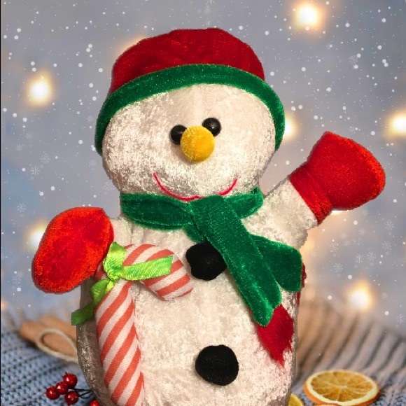 Holiday | Adorable Christmas Snowman Plush Decoration | Poshmark